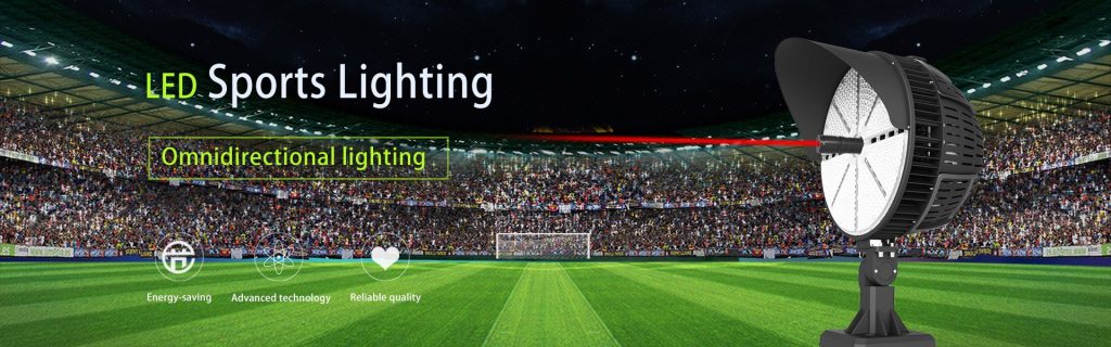 750W 480V Led Stadium Sport Lights Adjustable Slip Fitter Mount